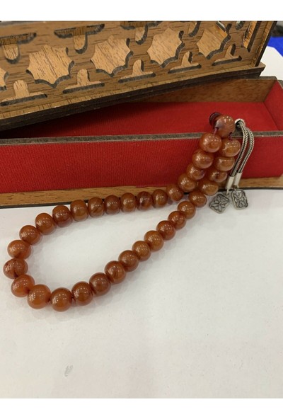 Matiat Ticaret Osmanlı Sıkma Kehribar Tesbih