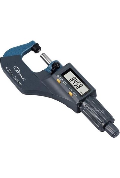 Loyka 5202-25 Dijital Hassas Mikrometre 0-25 mm