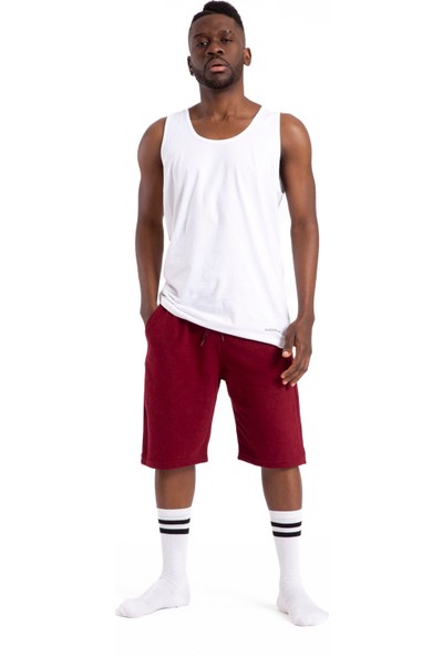 Tampap Erkek Pamuklu Penye Şort Tampap Tampap Erkek Pamuklu Penye Şort Tampap