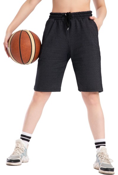 Tampap Kadın Penye Uzun Şort Pamuklu Petek Görünümlü Şort Tampap 852 Tampap Kadın Penye Uzun Şort Pamuklu Petek Görünümlü Şort Tampap 852