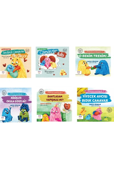 Canavar Kardeşler 6 Kitap Set - Merve Gülcemal Canavar Kardeşler 6 Kitap Set - Merve Gülcemal