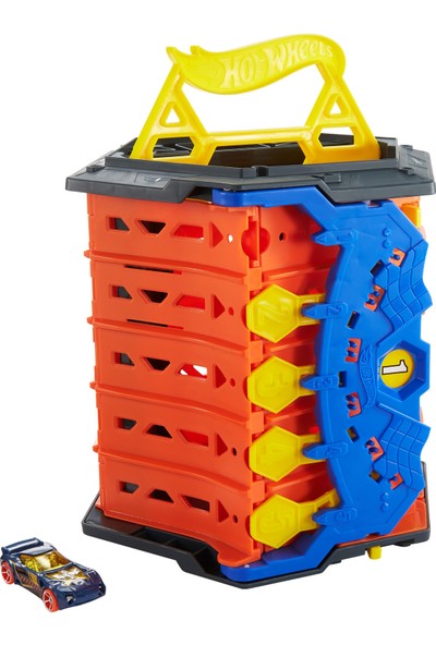 Hot Wheels Kıvrılan Yarış Pisti, 5 Şeritli Yarış Pisti Haline Gelir, Diğer Setlerle Birleştirilebilir, 1 Adet 1:64 Ölçekli Hot Wheels Araba Dahildir, 4 Yaş ve Üzeri Için GYX11 Hot Wheels Kıvrılan Yarış Pisti, 5 Şeritli Yarış Pisti Haline Gelir, Diğer Setlerle Birleştirilebilir, 1 Adet 1:64 Ölçekli Hot Wheels Araba Dahildir, 4 Yaş ve Üzeri Için GYX11