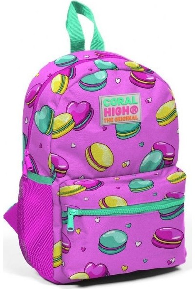 Coral High Kids Kurabiye Baskılı Kreş Sırt Çantası