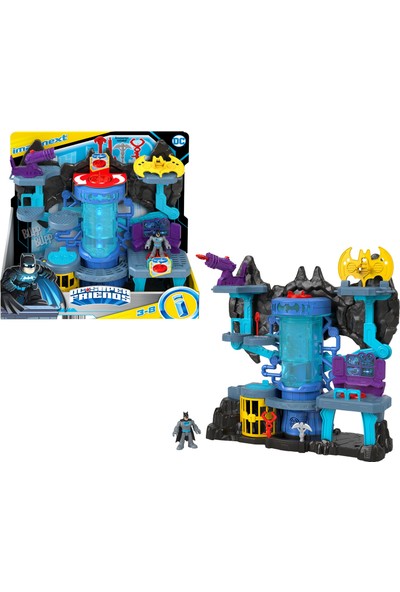 Imaginext Dc Super Friends Bat-Tech Batcave Oyun Seti, Işıklı ve Sesli, 3-8 Yaş Arası Çocuklar Için Uygundur GYV24 Imaginext Dc Super Friends Bat-Tech Batcave Oyun Seti, Işıklı ve Sesli, 3-8 Yaş Arası Çocuklar Için Uygundur GYV24