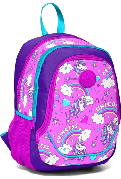 Coral High Kids Unicorns Baskılı İlkokul Okul Çantası - Kız Çocuk Coral High Kids Unicorns Baskılı İlkokul Okul Çantası - Kız Çocuk