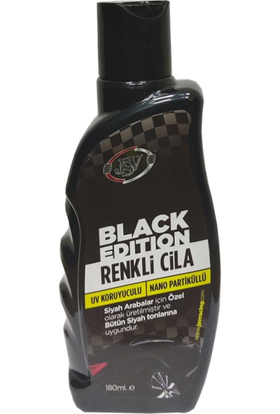 Jsv Siyah Renkli Cila 180 ml