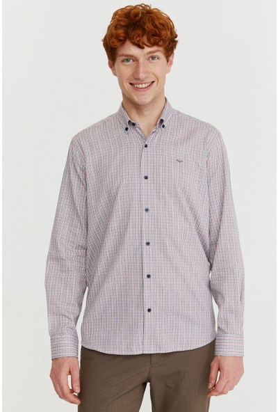 Morven Ekose Trend Regularfit Gömlek Kahverengi Morven Ekose Trend Regularfit Gömlek Kahverengi