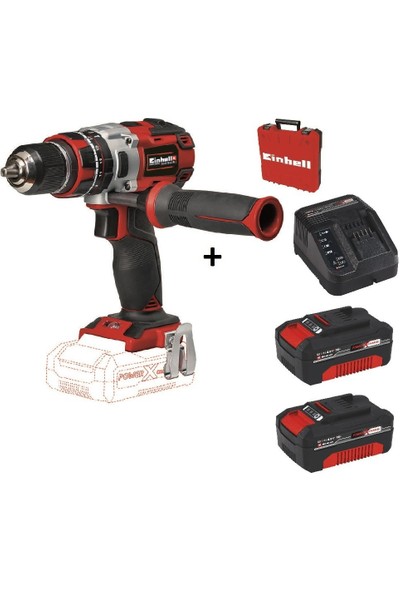 Einhell Te-Cd 18 Li-I Bl Akülü Darbeli Matkap Vidalama + 2* 4.0 Ah Starter Kit + Çanta Einhell Te-Cd 18 Li-I Bl Akülü Darbeli Matkap Vidalama + 2* 4.0 Ah Starter Kit + Çanta