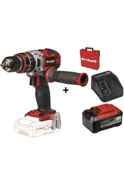 Einhell Te-Cd 18 Li-I Bl Akülü Darbeli Matkap Vidalama + 5.2 Ah Plus Starter Kit + Çanta Einhell Te-Cd 18 Li-I Bl Akülü Darbeli Matkap Vidalama + 5.2 Ah Plus Starter Kit + Çanta