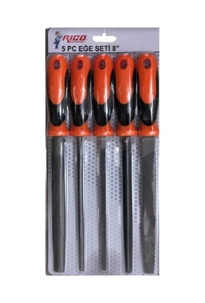Rico RC2160 5'li Profesyonel Eğe Seti 8