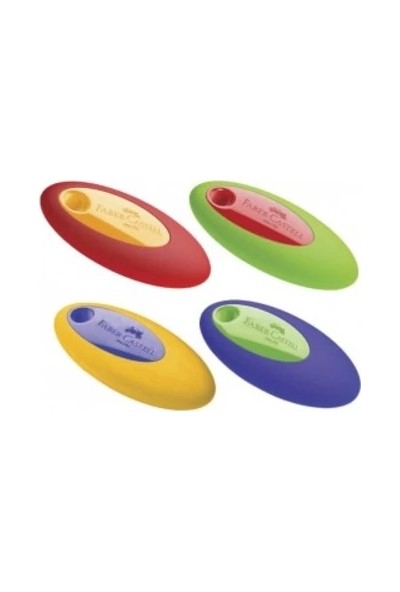 Faber-Castell Elips Silgi Karışık Renk 4'lü Faber-Castell Elips Silgi Karışık Renk 4'lü