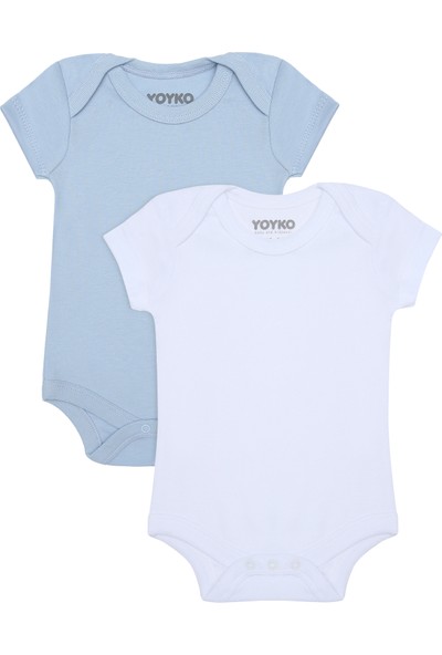 Yoyko 2'li Düz Kısa Kol Body Yoyko 2'li Düz Kısa Kol Body