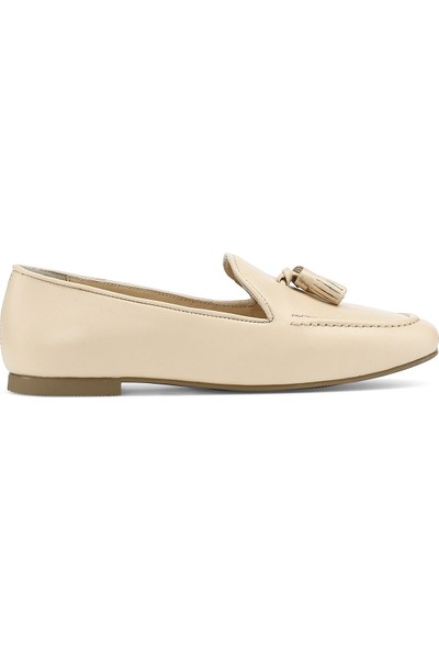 Nine West Nelcom 1pr Bej Kadın Loafer Ayakkabı