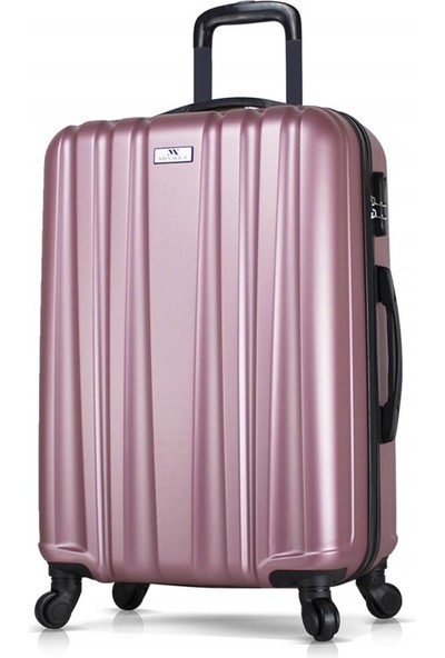 My Valice Expo Abs Orta Boy Valiz Rose Gold My Valice Expo Abs Orta Boy Valiz Rose Gold