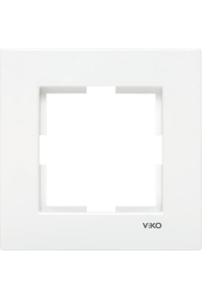Viko Tekli Çerçeve Karre Beyaz