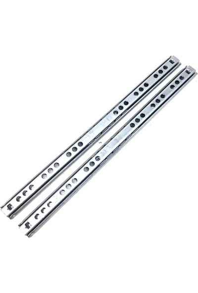 Std Teleskopik Bilyalı Çekmece Rayı En:17 mm Boy:31 cm