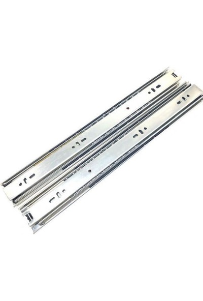 Std Teleskopik Bilyalı Çekmece Rayı En:35 mm Boy:45 cm