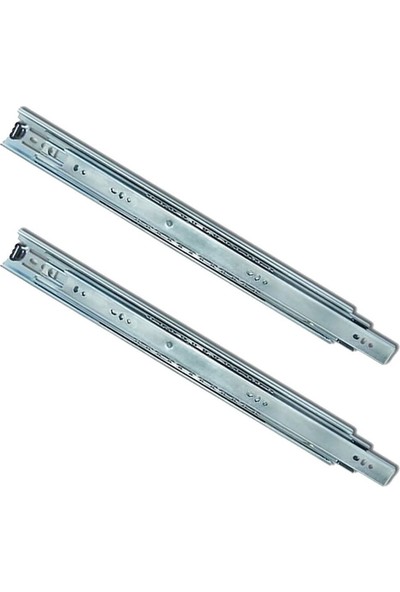 Std Teleskopik Bilyalı Çekmece Rayı En:43 mm Boy:45 cm
