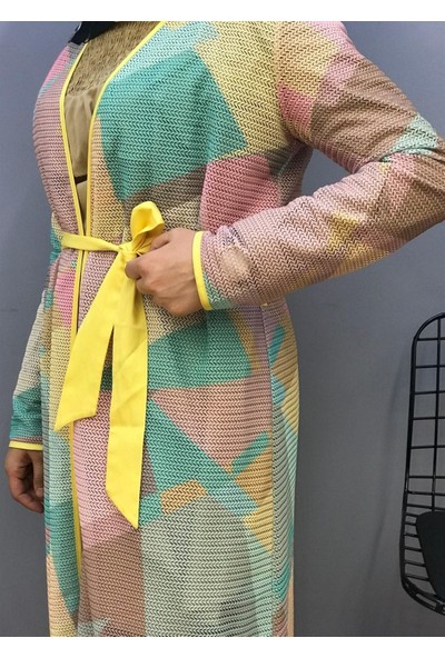 Moodbasic Sade File Kemer Detaylı Hırka