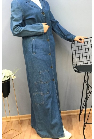 Yasee Yase Kadın Kot Pardesü