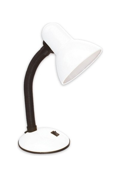 Lambamia Maya 40W E27 Duy Masa Lambası Beyaz - LED Ampul Dahil Lambamia Maya 40W E27 Duy Masa Lambası Beyaz - LED Ampul Dahil
