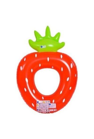 Bestway Çilek Simit 130CM 37342 Bestway Çilek Simit 130CM 37342