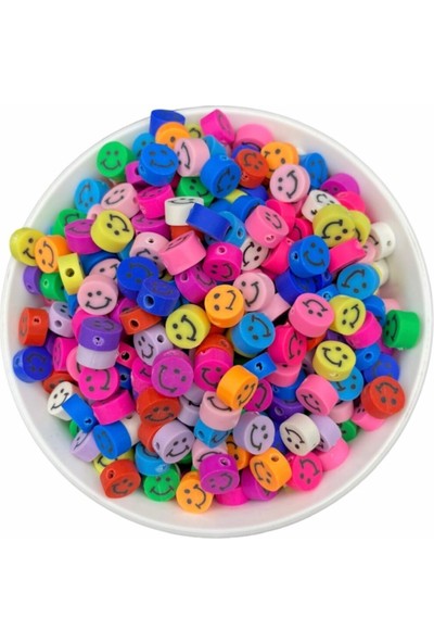 Hedef Bijuteri 25 Adet 10MM Polimer Kil Fimo Karışık Gülen Yüz / Gülen Surat Emoji Figür Boncuk,takı Yapımı Hedef Bijuteri 25 Adet 10MM Polimer Kil Fimo Karışık Gülen Yüz / Gülen Surat Emoji Figür Boncuk,takı Yapımı