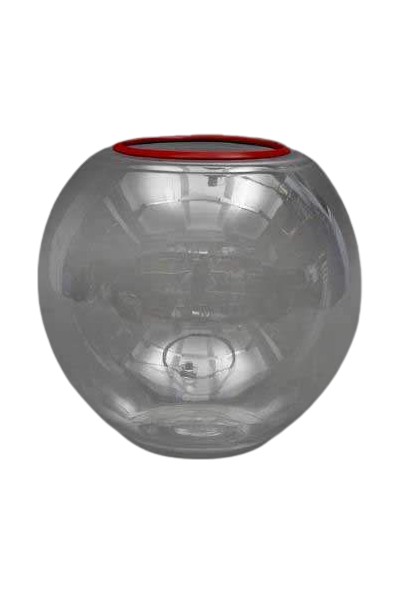 Canlı Petshop Plastik Yuvarlak Fanus 1 Adet 15 cm (K)