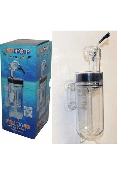 Canlı Petshop Strong-70 Fish Egg Tumbler-Filtreli Kuluçka Makinesi Canlı Petshop Strong-70 Fish Egg Tumbler-Filtreli Kuluçka Makinesi