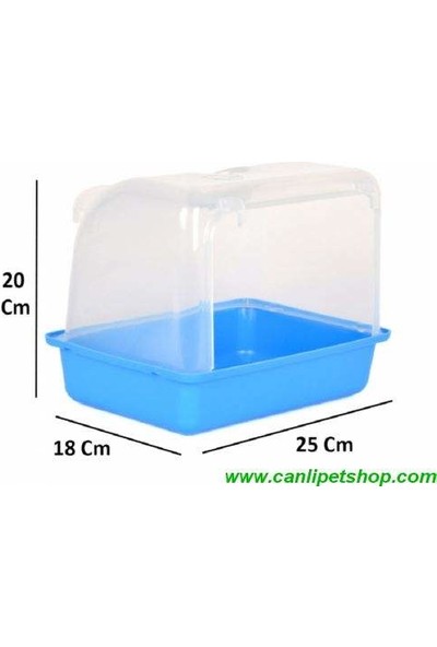 Fit Fly Dev Boy Kuş Banyoluk 25X20 Cm(Papağan ve Iri Muhabbet Için)