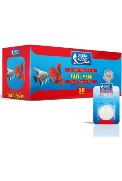 Canlı Petshop Balıklar Için Tatil Yemi 1 Adet Canlı Petshop Balıklar Için Tatil Yemi 1 Adet