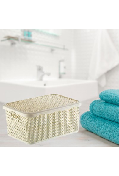 Piev Inci Çok Amaçlı Kutu 1,25 Lt Bej Piev Inci Çok Amaçlı Kutu 1,25 Lt Bej