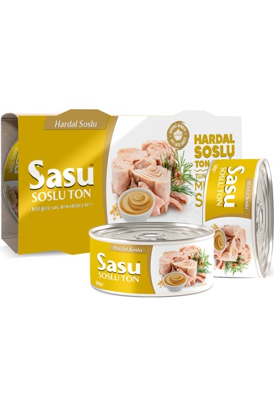 Sasu Hardal Soslu Ton Balığı 2X160G Iri Parça