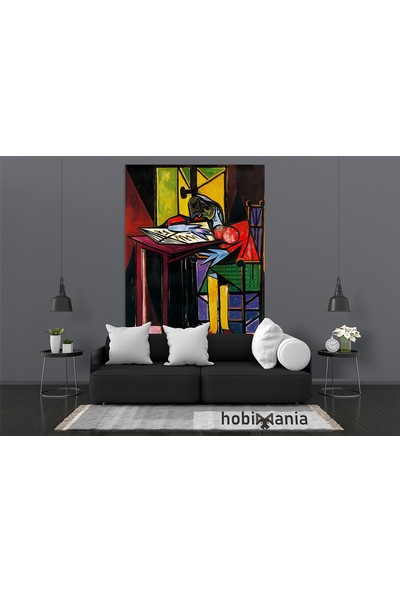Hobimania Kanvas Tablo Pablo Picasso Woman Reading 60X120 cm Duvar Dekorasyon Tablo Moda Hobimania Kanvas Tablo Pablo Picasso Woman Reading 60X120 cm Duvar Dekorasyon Tablo Moda