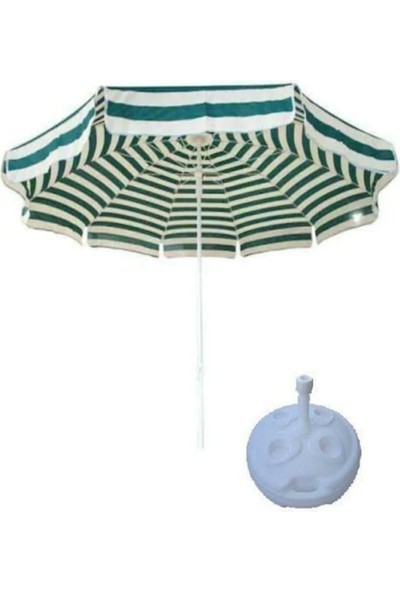 Mobee Dekoratif 2 .10 Metre Su Bidonu 16 Litre Gölgelik Balkon Bahçe Teras Piknik Şık Şemsiye Yeşil Mobee Dekoratif 2 .10 Metre Su Bidonu 16 Litre Gölgelik Balkon Bahçe Teras Piknik Şık Şemsiye Yeşil