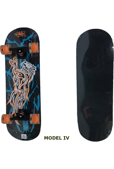 Attack Sport Grafiti Desenli/baskılı Işıklı, Slikon Tekerlekli Kaykay