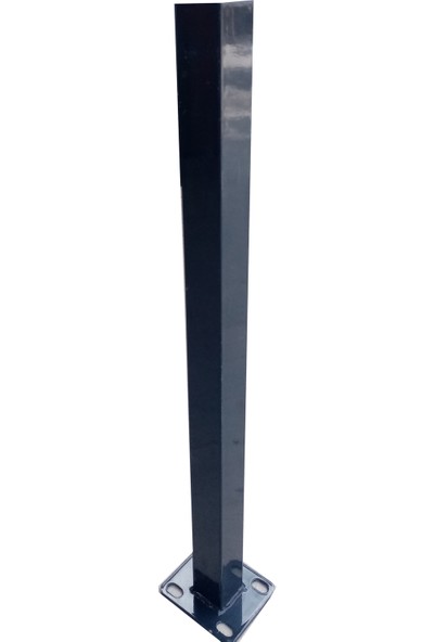Ocaktan 100 cm Profil Direk - Antrasit Gri Panel Çit Direği Ocaktan 100 cm Profil Direk - Antrasit Gri Panel Çit Direği