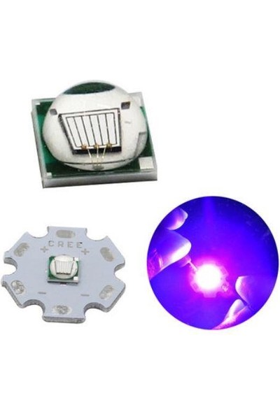 Profisher 10W Uv Xml T6 Boncuk Sedefli Power LED 395-400NM 20MM Pcb 3.2-3.4V 950LM Profisher 10W Uv Xml T6 Boncuk Sedefli Power LED 395-400NM 20MM Pcb 3.2-3.4V 950LM