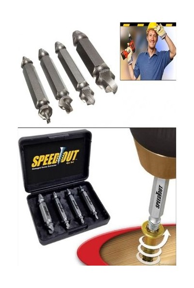 Go İthalat Hasar Görmüş Vida Çıkarıcı Speed Out Go İthalat Hasar Görmüş Vida Çıkarıcı Speed Out