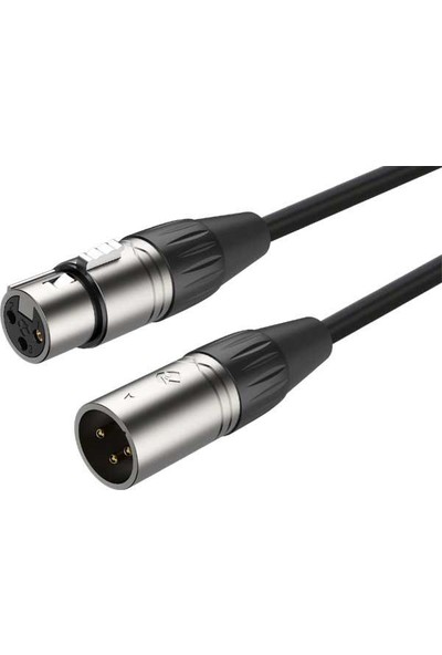 Roxtone Xlr Erkek - Xlr Dişi Mikrofon Kablosu 2 M RX-K12102 Roxtone Xlr Erkek - Xlr Dişi Mikrofon Kablosu 2 M RX-K12102