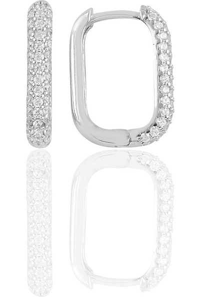 Söğütlü Silver Gümüş Rodyumlu Zirkon Taşlı Trend Küpe. Söğütlü Silver Gümüş Rodyumlu Zirkon Taşlı Trend Küpe.