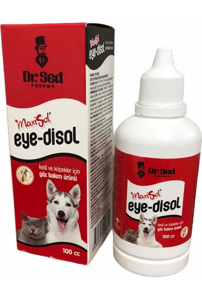 Dr. Sed Dr.sed Pharma Eye Disol Kedi ve Köpekler Için Göz Bakım Damlası 100CC