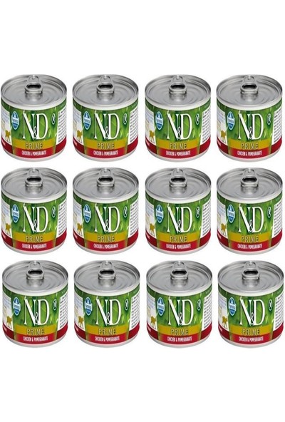 N&d Prime Tavuk ve Narli Yavru Kedi Konservesi 80 gr 12 Adet
