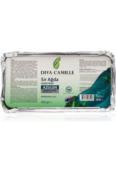 Diva Camille Sir Kalıp Ağda Folyo 400 Gr. Azulen Diva Camille Sir Kalıp Ağda Folyo 400 Gr. Azulen