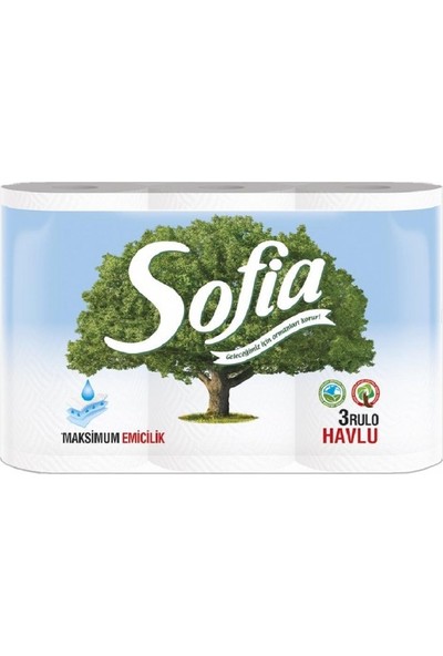 Sofia Rulo Havlu 3'lü