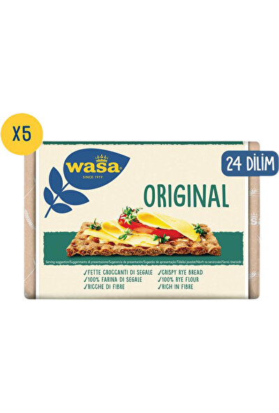 Wasa Sade Gevrek Ekmek Original 5'li Wasa Sade Gevrek Ekmek Original 5'li