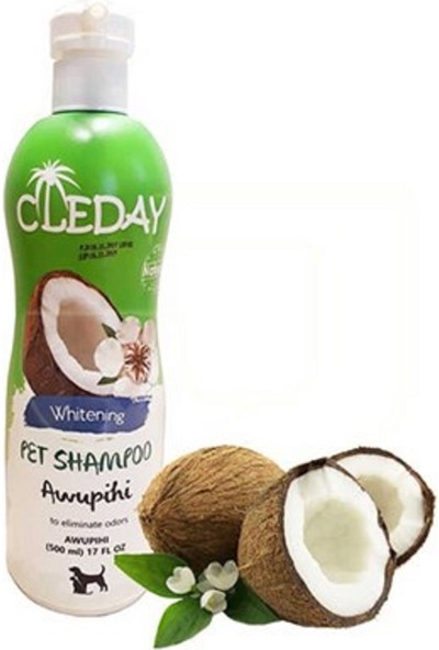 Cleday Kedi ve Köpek Sıvı Şampuan Hindistan Cevizi Kokulu 500 ml Cleday Kedi ve Köpek Sıvı Şampuan Hindistan Cevizi Kokulu 500 ml