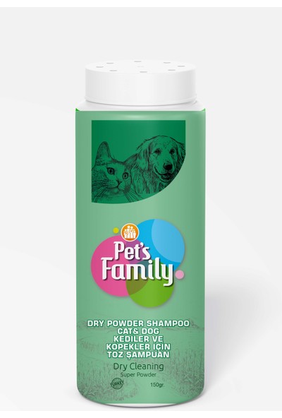 Go İthalat Kedi Toz Şampuan - Pet's Family