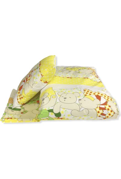 Bebek Özel Bebek/çocuk 100X150 Yastık Çarşaf Yorgan Seti Uyuyan Ayıcıklı Bebek Özel Bebek/çocuk 100X150 Yastık Çarşaf Yorgan Seti Uyuyan Ayıcıklı