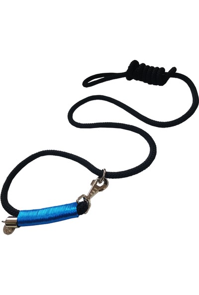 Petswuu Siyah Mavi Boğma Eğitim Tasması 160 cm Petswuu Siyah Mavi Boğma Eğitim Tasması 160 cm